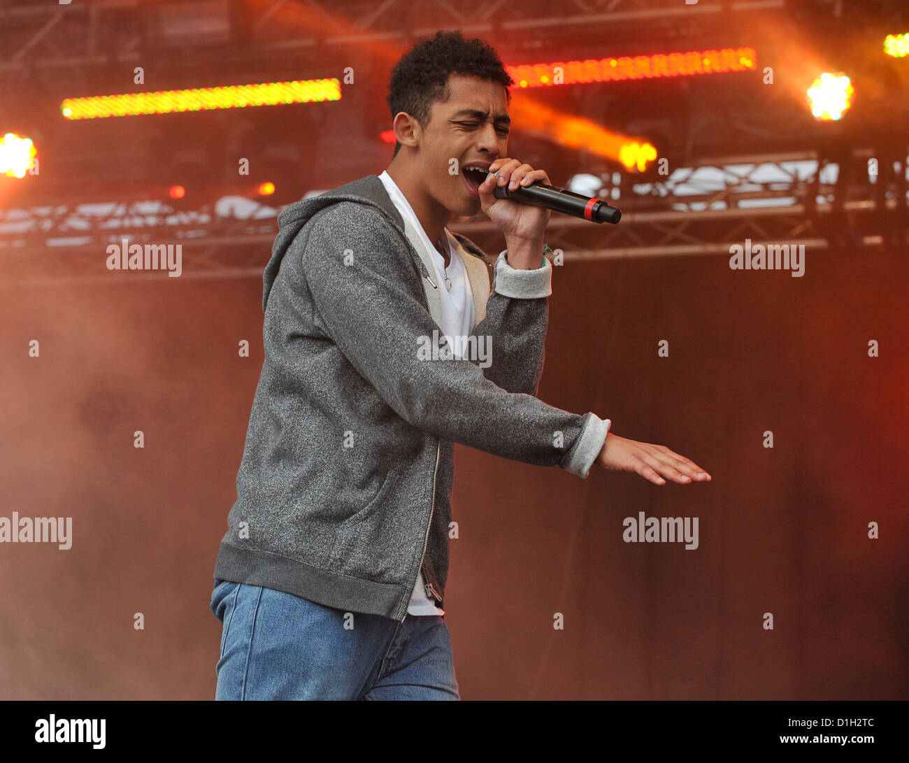 Rizzle Kicks are an English hip hop duo from Brighton Stock Photo - Alamy