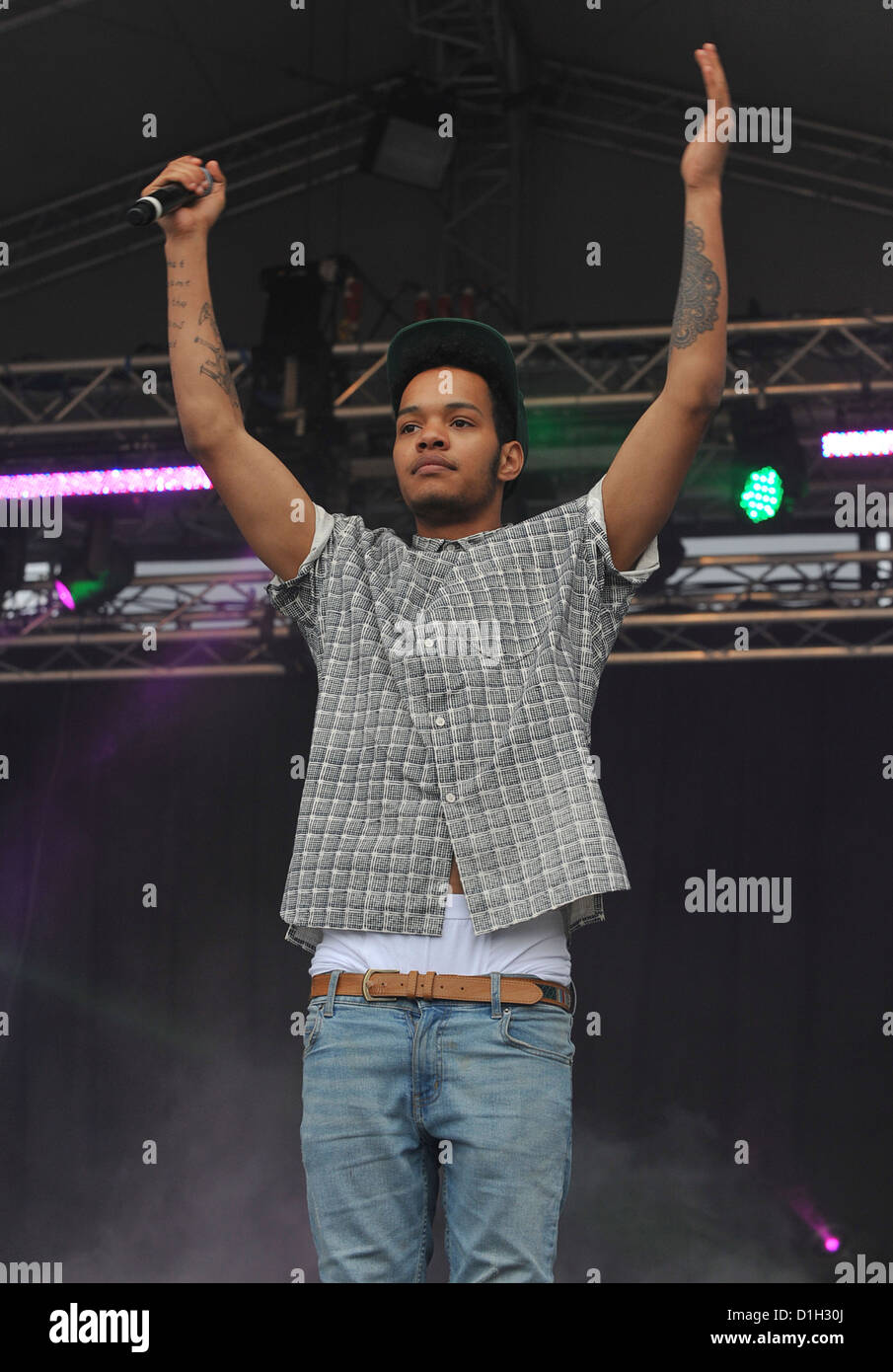 Rizzle Kicks are an English hip hop duo from Brighton Stock Photo - Alamy