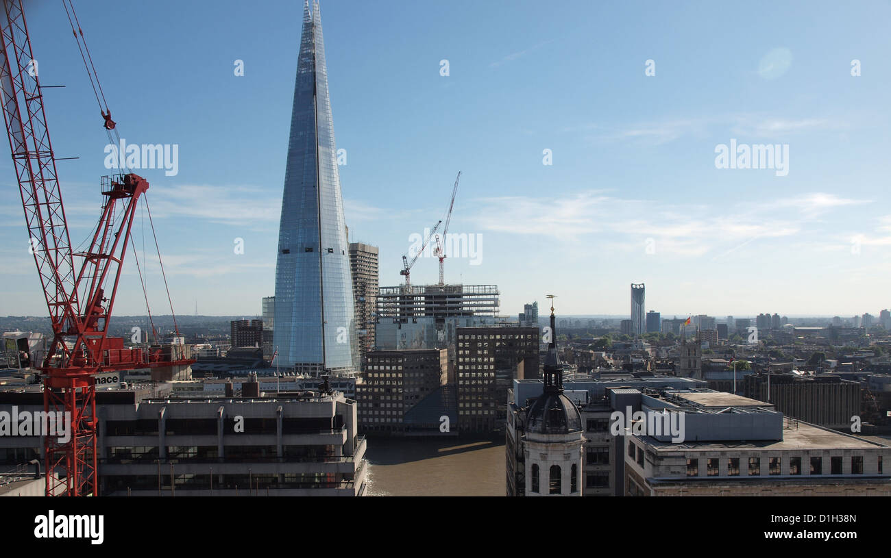 View of the town of London in England UK Stock Photo - Alamy