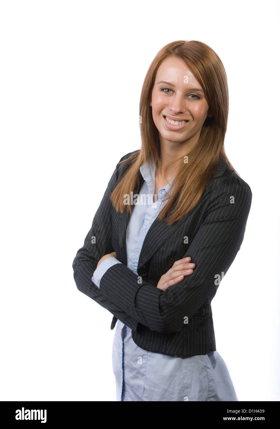 Business woman arms isolated on white Stock Photo - Alamy
