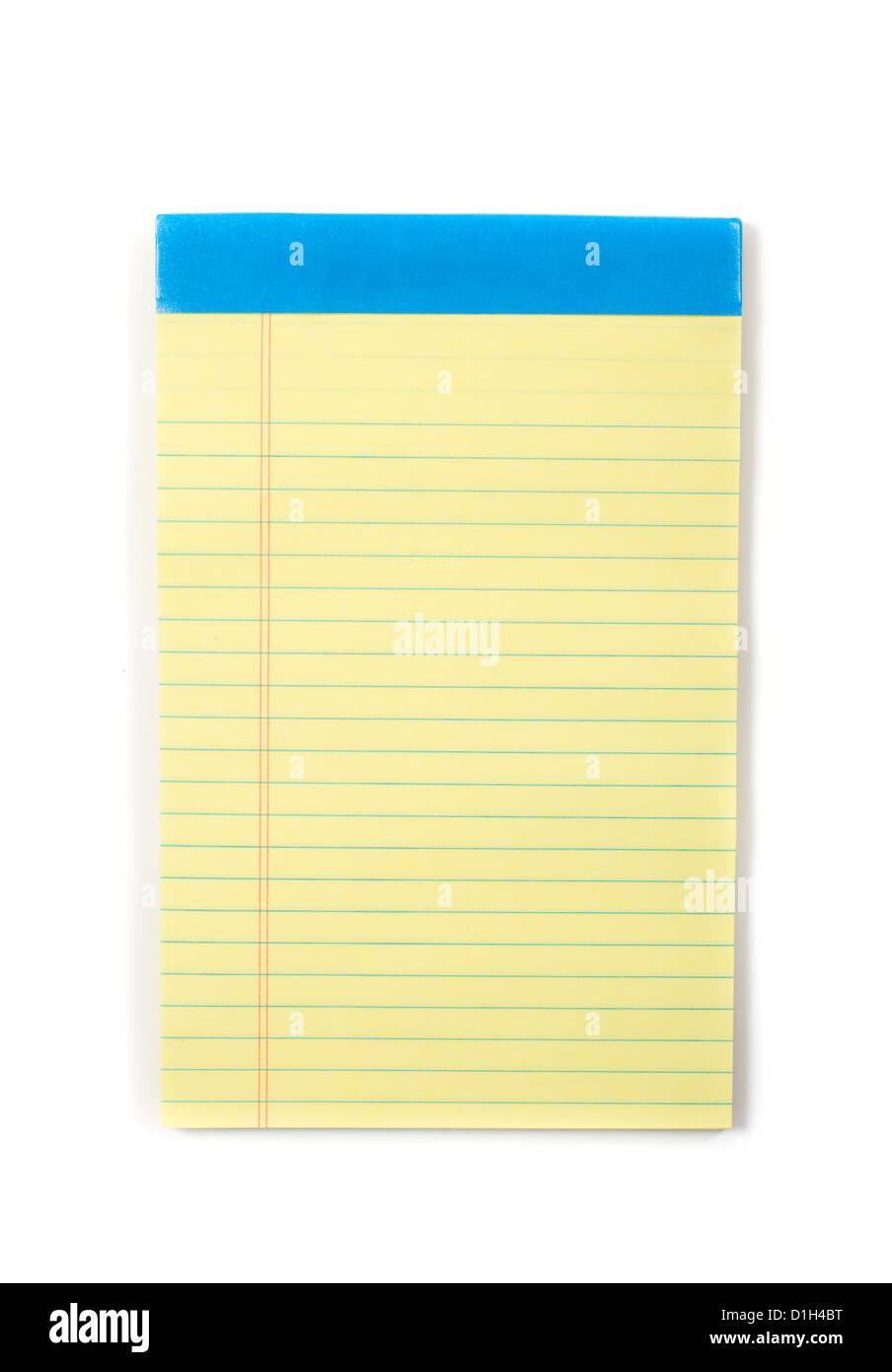 Yellow legal pad paper isolated hi-res stock photography and images - Alamy