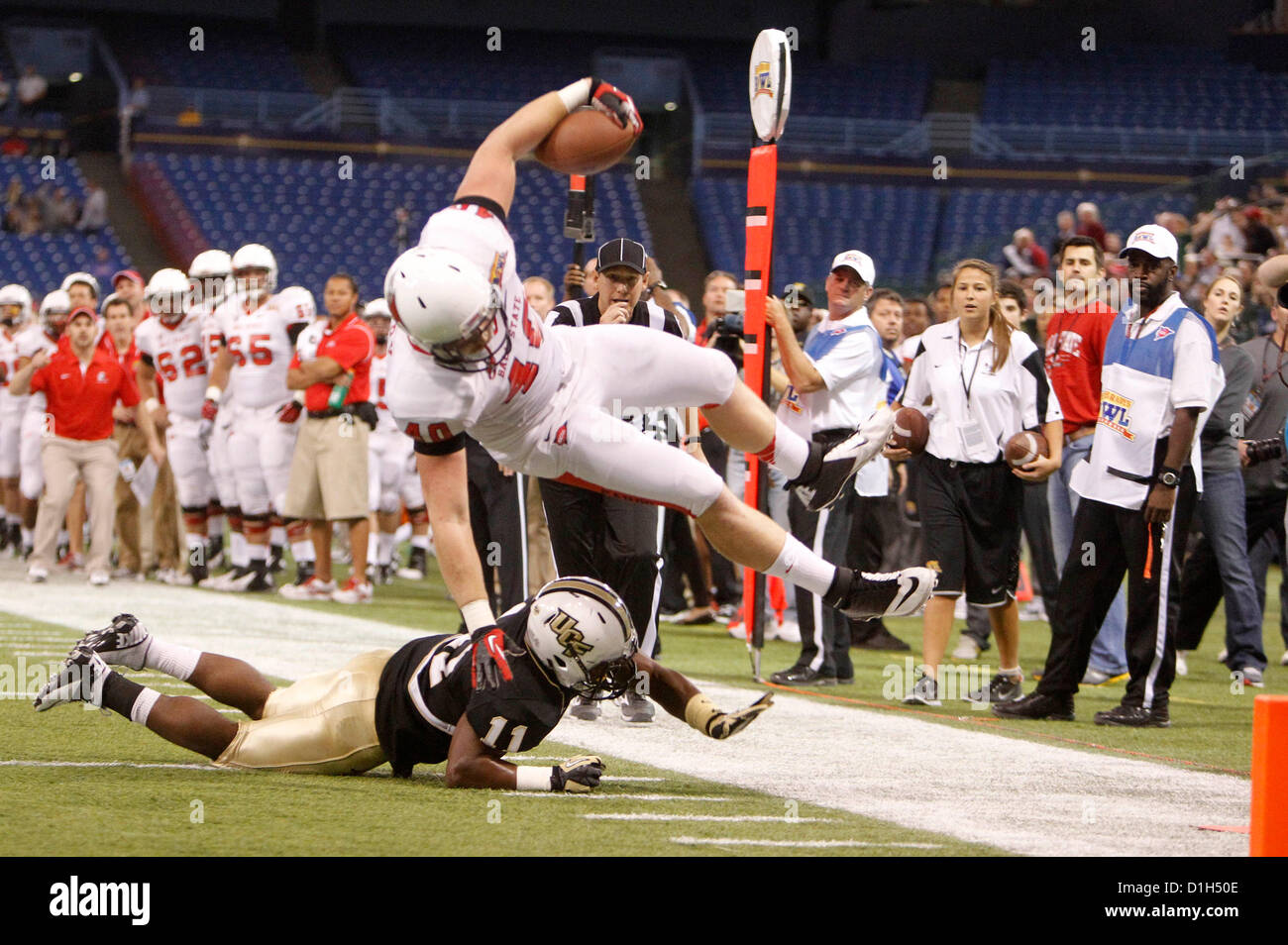 Dec. 21, 2012 - St. Petersburg, Florida, U.S. - UCF's Jonathan Davis ...