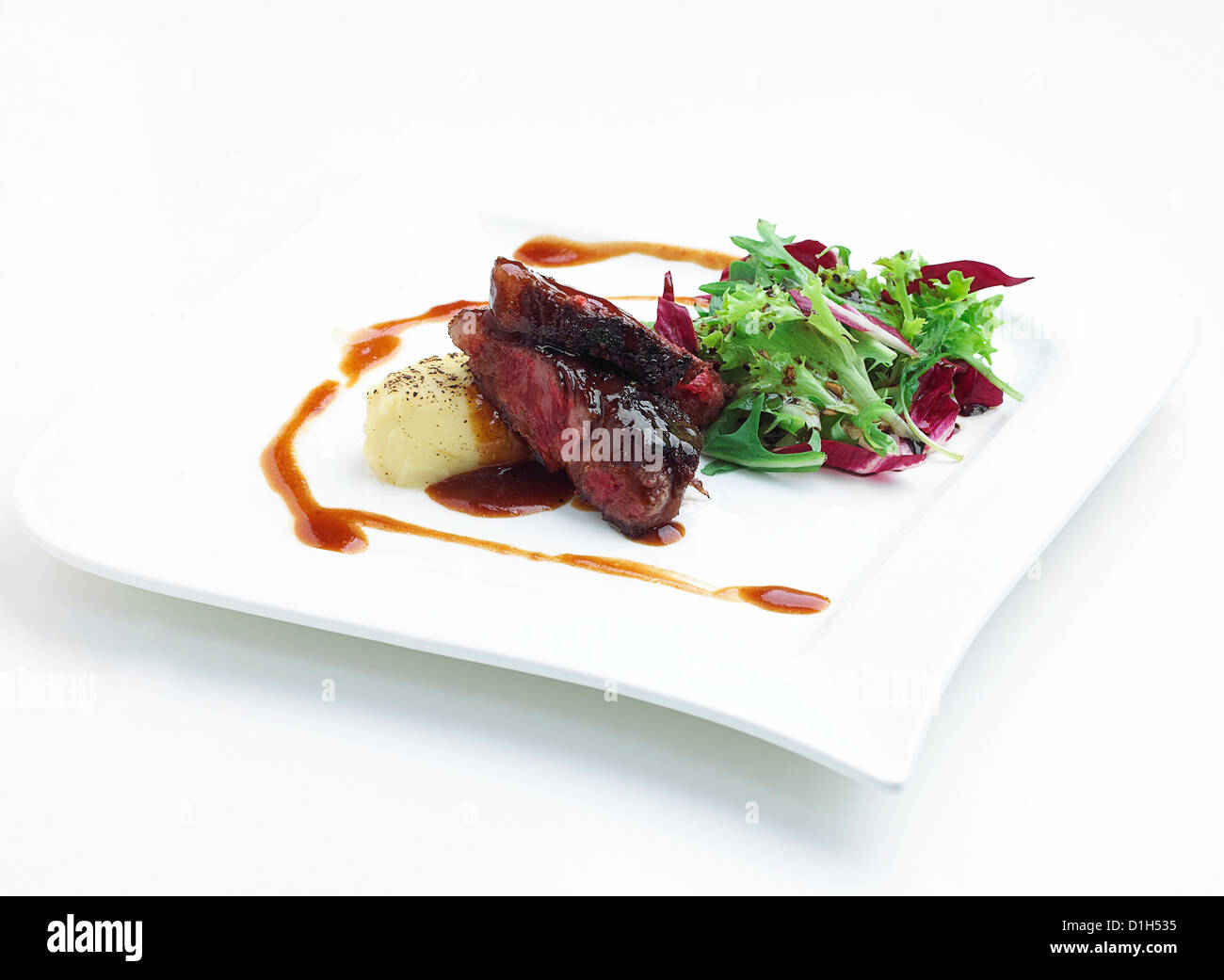 Tajima wiagyu beef steak a great taste european food Stock Photo - Alamy