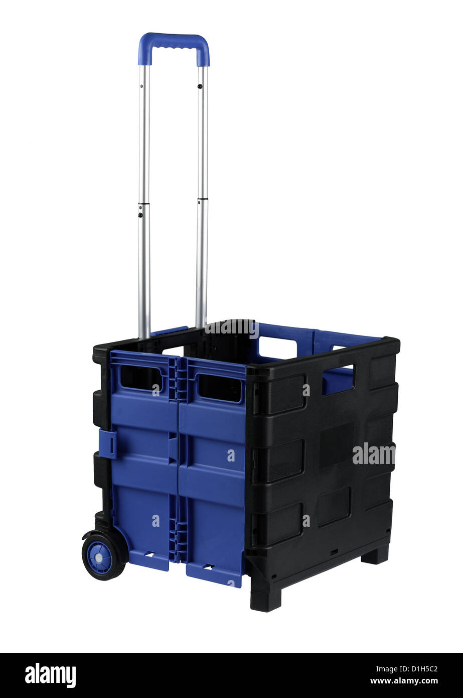 Roller container with wheels isolated on white background Stock Photo ...