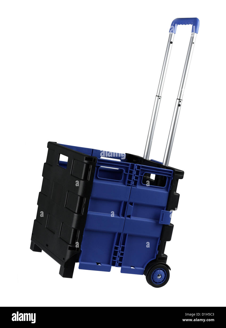 Roller container with wheels isolated on white background Stock Photo ...