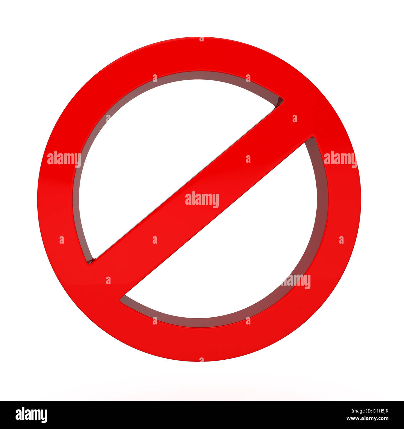 Do Not red warning sign Stock Photo - Alamy