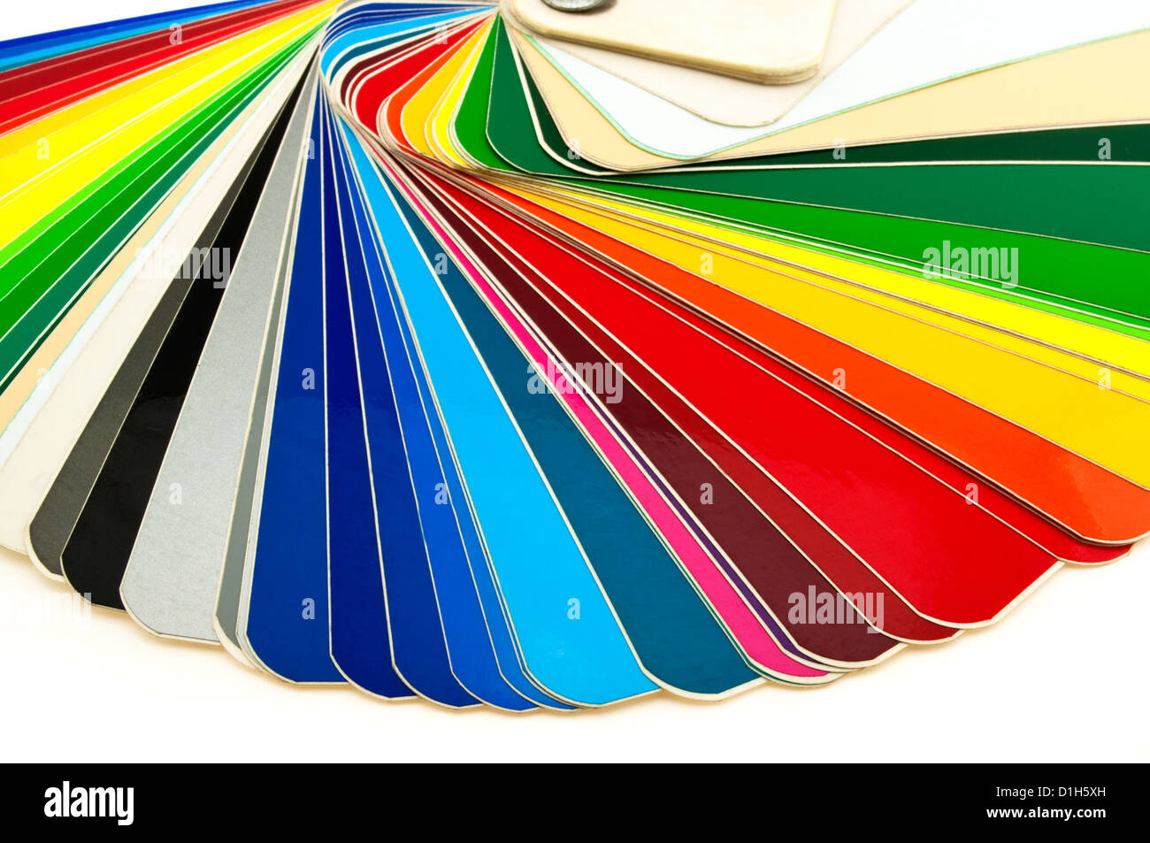 detailed color catalog samples adhesive film on a white background ...