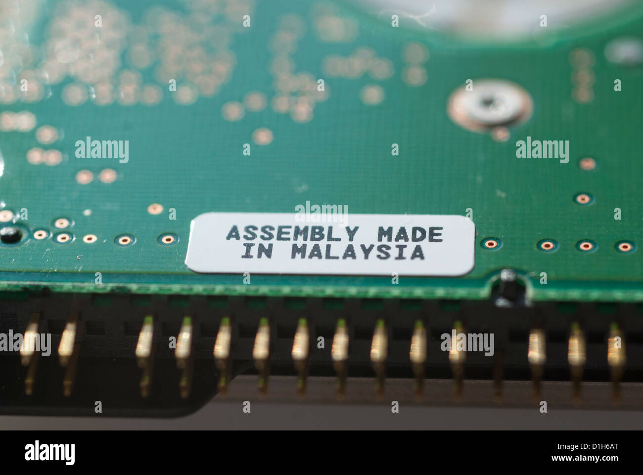 Assembly Made in Malaysia Stock Photo - Alamy