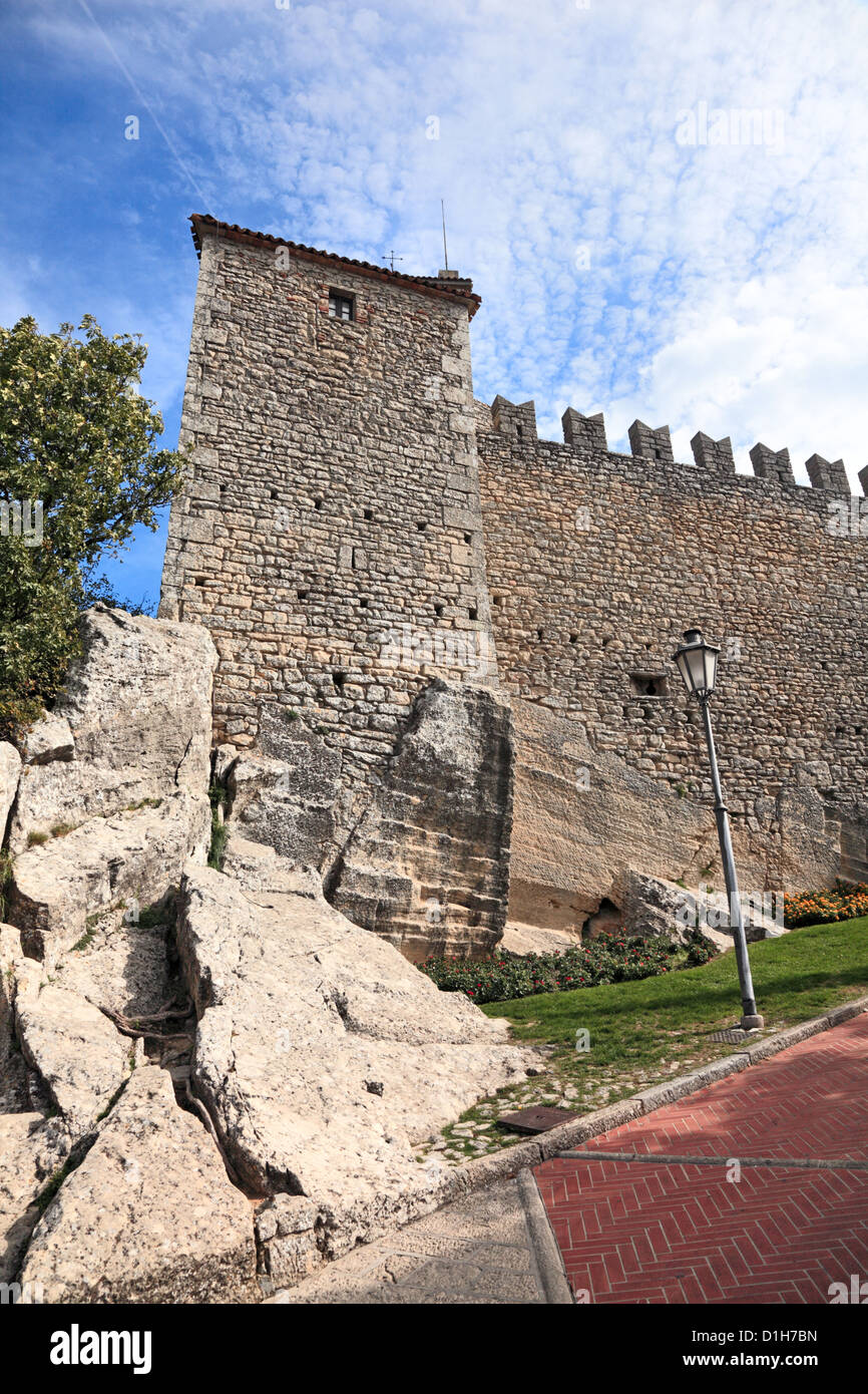 La Rocca o Guaita fortress. San Marino. Europe Stock Photo - Alamy