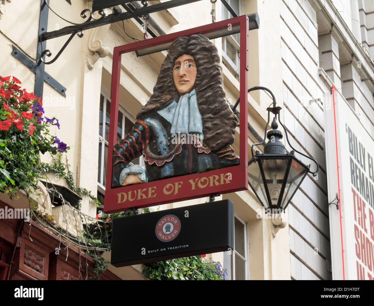 Duke of York London England Stock Photo - Alamy