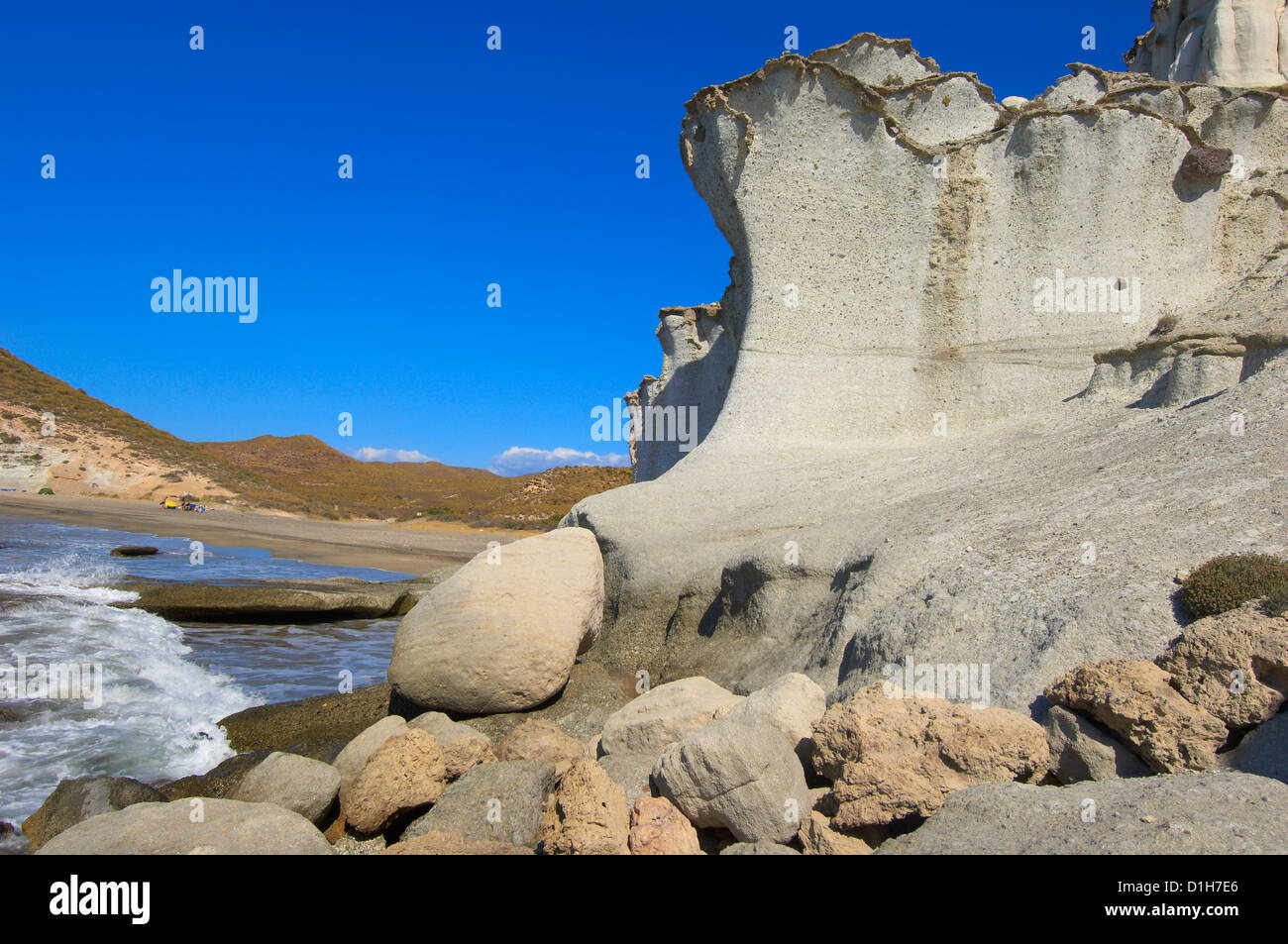 Cabo de Gata, Cala de Enmedio, Beach, Biosphere Reserve, Cabo de Gata ...