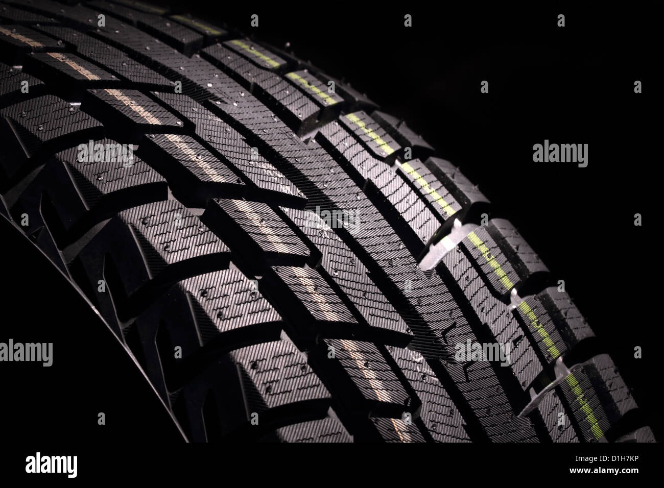 Tread of a winter tread. Studio shot Stock Photo - Alamy