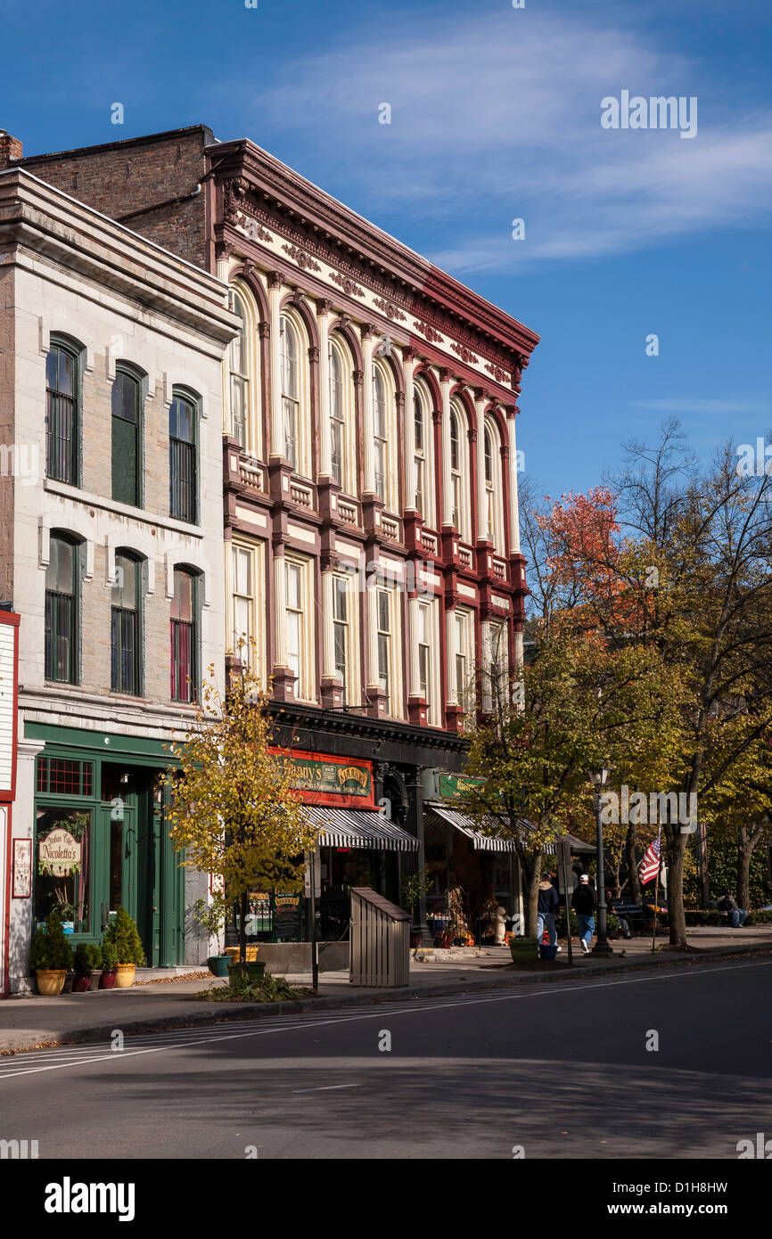 Main Street, Cooperstown, New York, USA Stock Photo - Alamy
