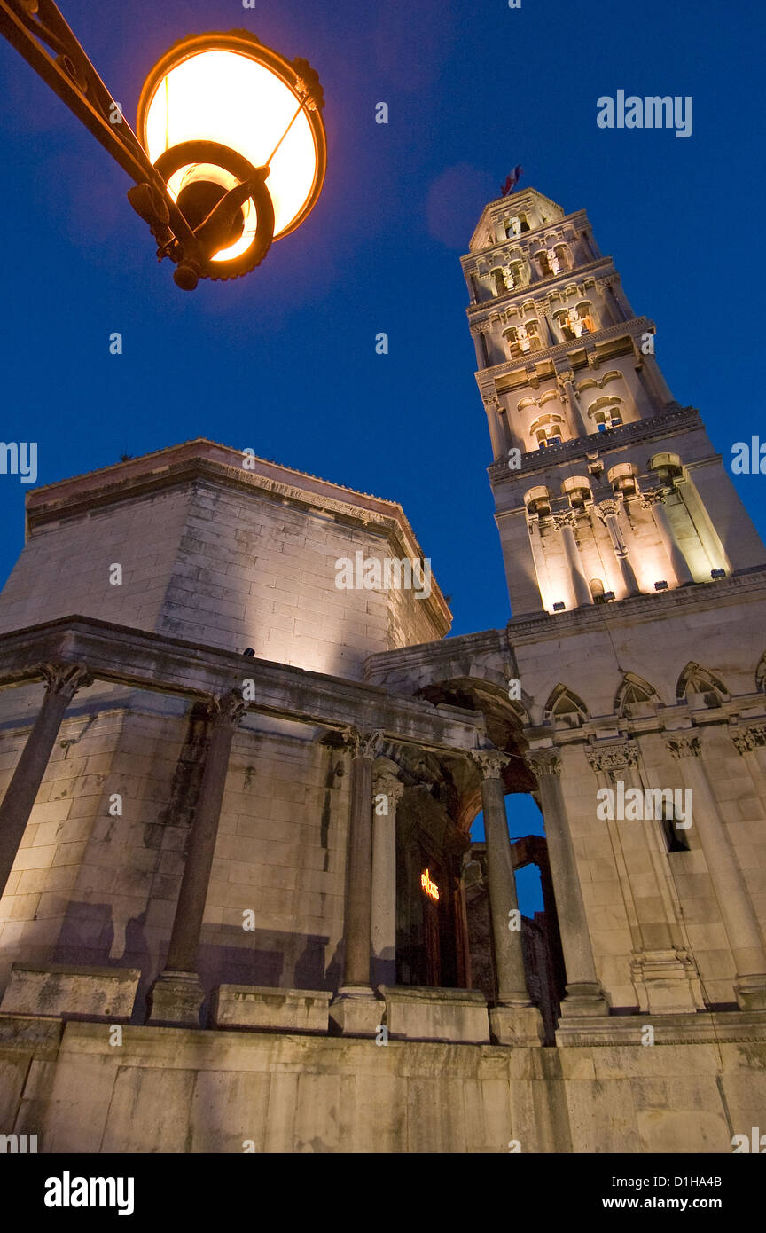 Elk192-2806v Croatia, Dalmatian Coast, Split, Cathedral of St Dominus ...