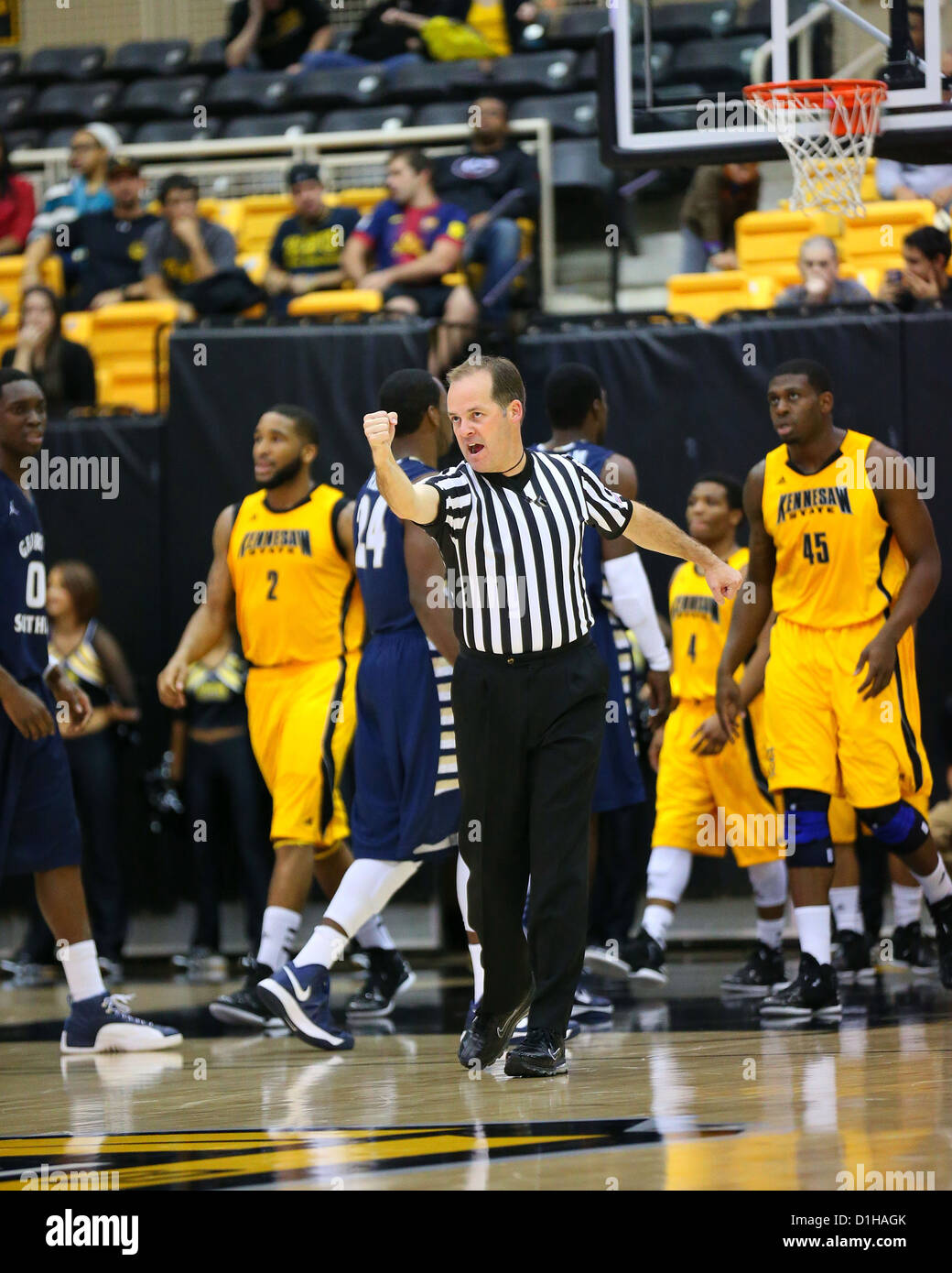 Referee Jeff Smith Stock Photo - Alamy