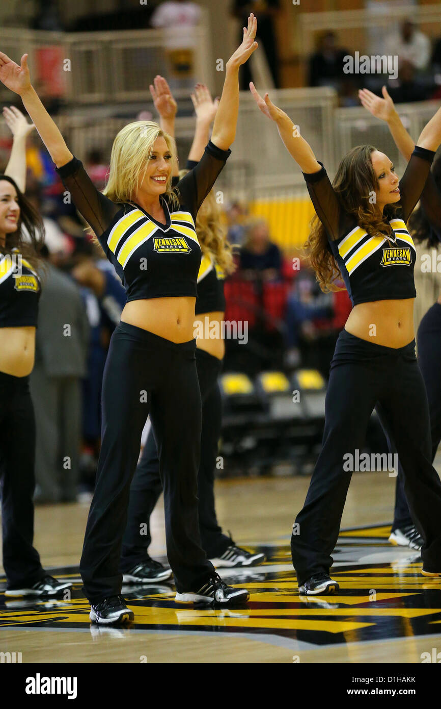 Kennesaw State University's dance team Stock Photo - Alamy