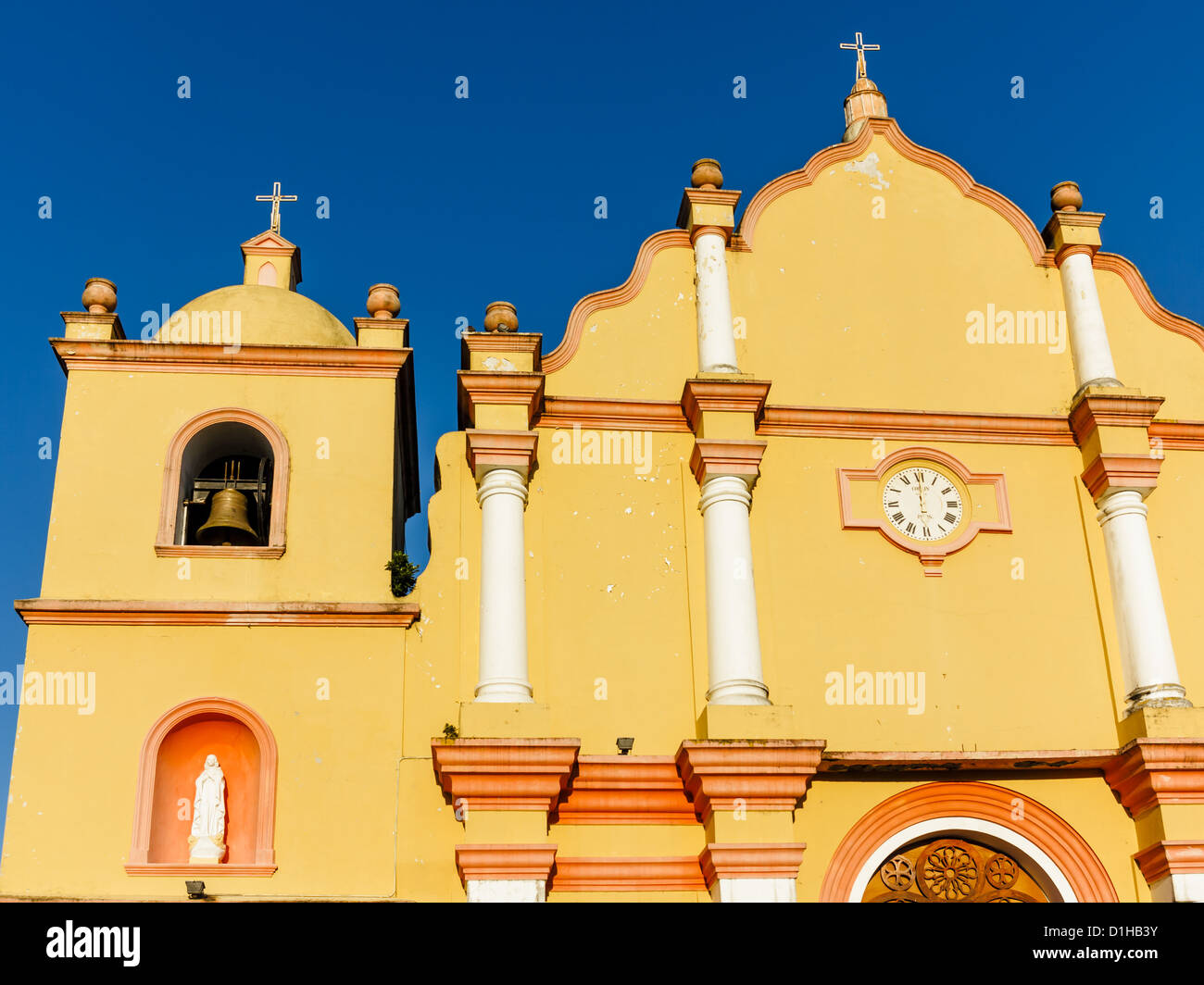 Catholic church clock tower hi-res stock photography and images - Alamy