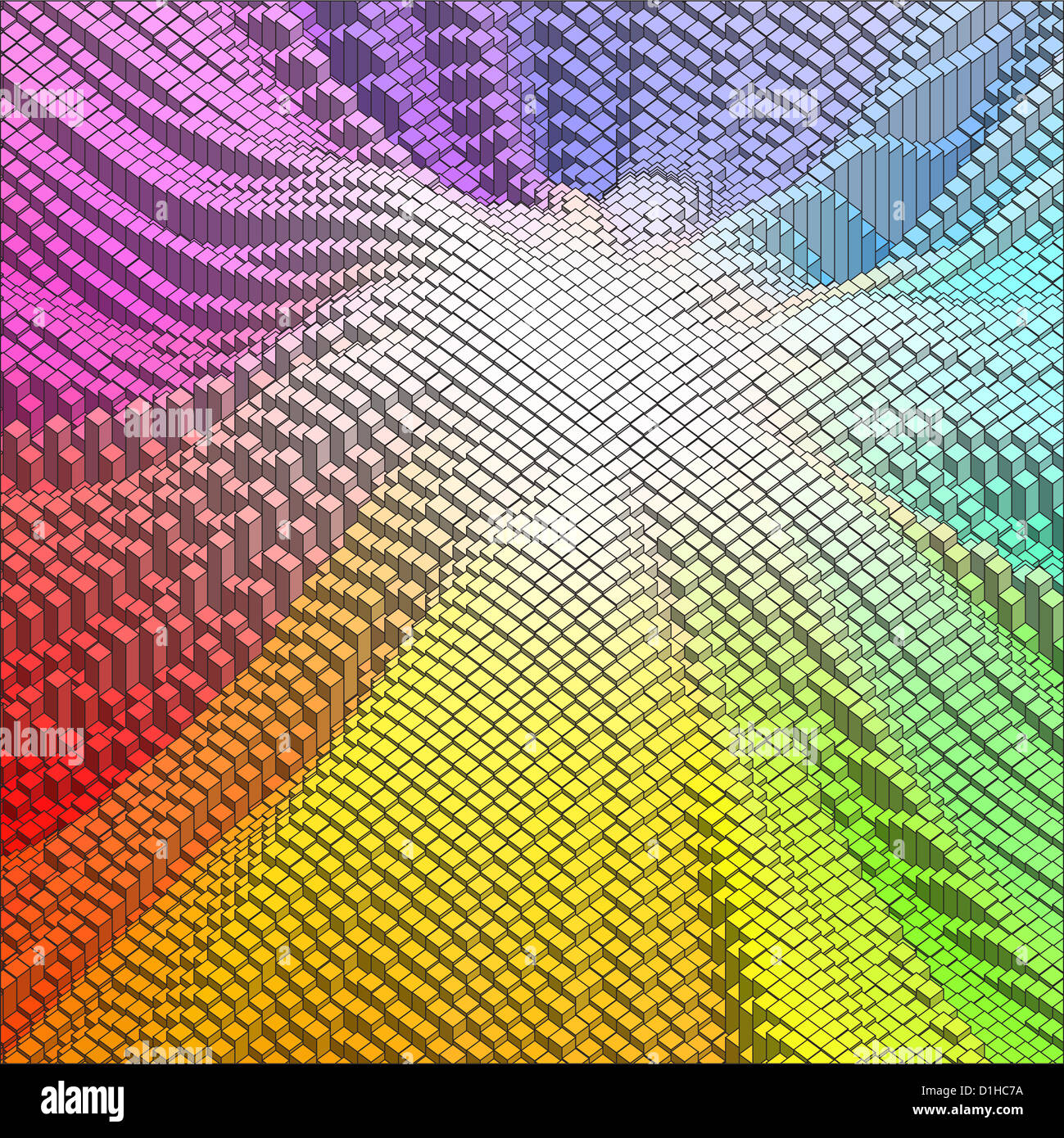 abstract 3d spectrum background Stock Photo - Alamy
