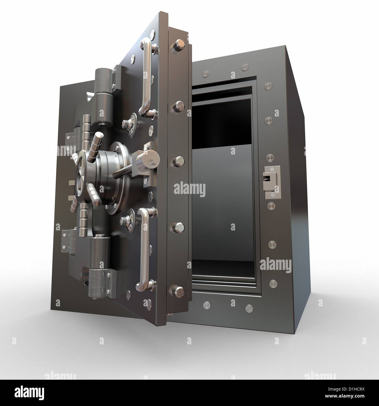 Steel bank vault hi-res stock photography and images - Alamy