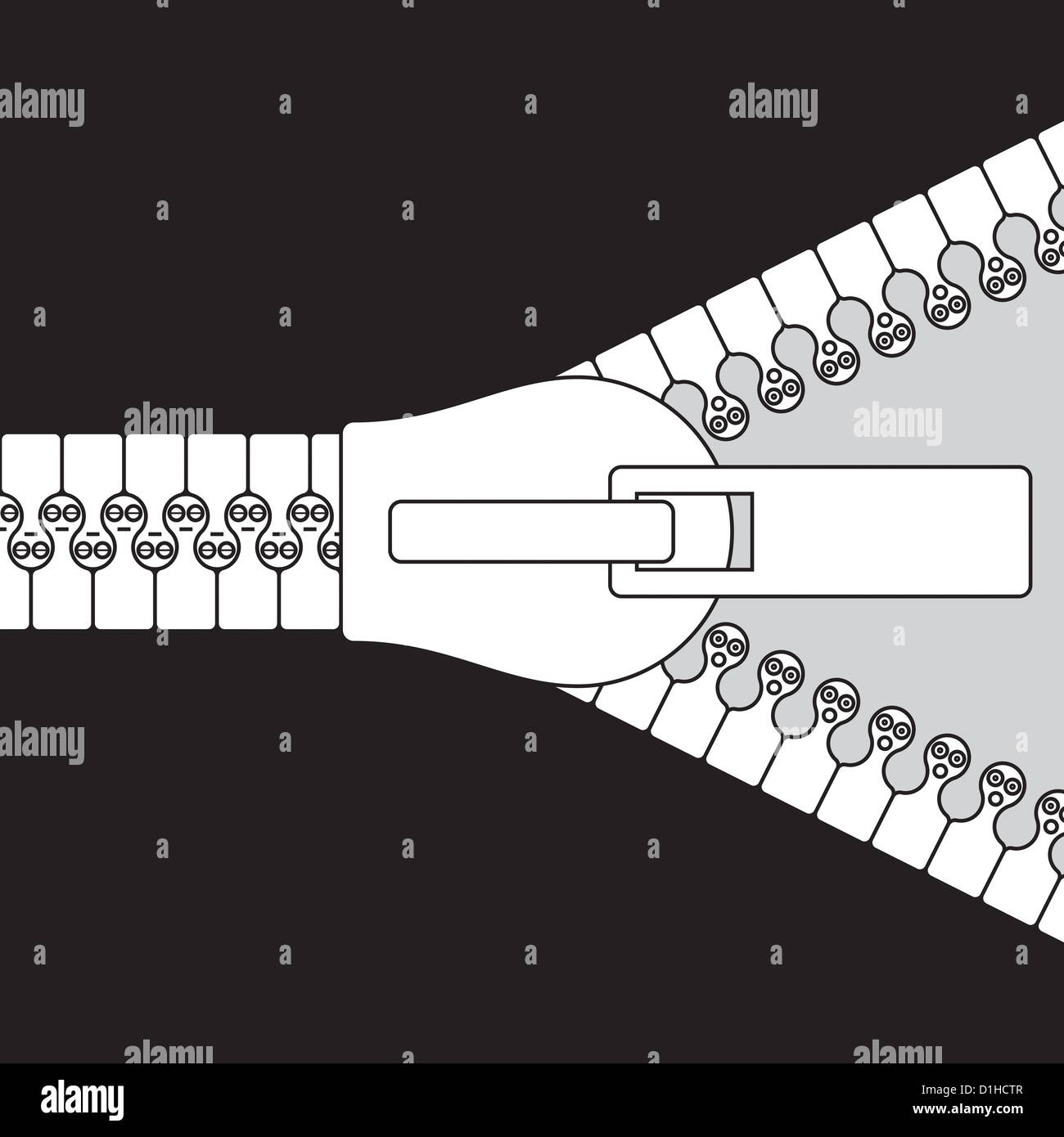 humans in zipper system Stock Photo - Alamy