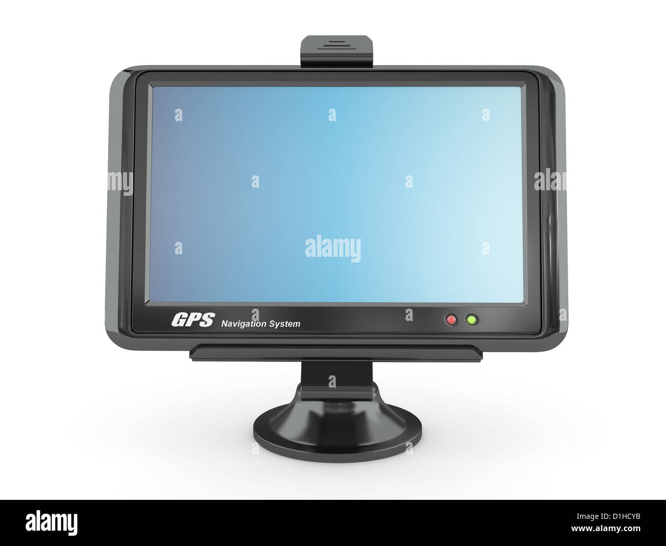 Navigation system. Gps on white isolated background. 3d Stock Photo - Alamy