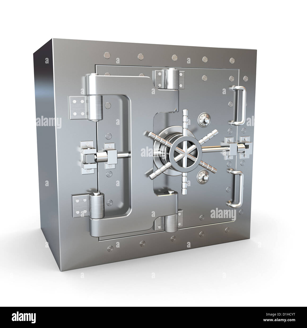 Steel bank vault hi-res stock photography and images - Alamy