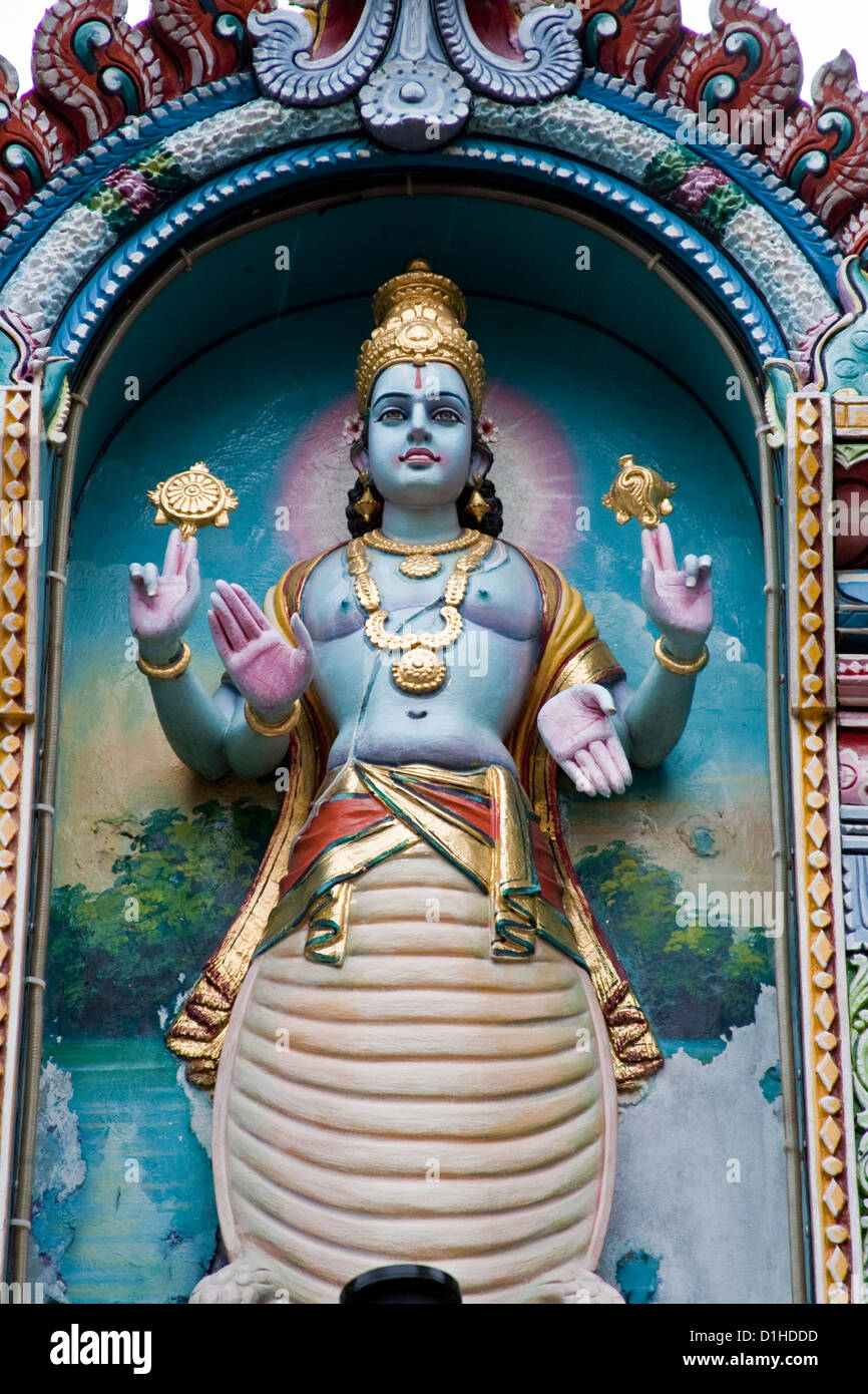 Sri Krishna Hindu Temple (Sri Krishnan Temple) Exterior, Singapore ...