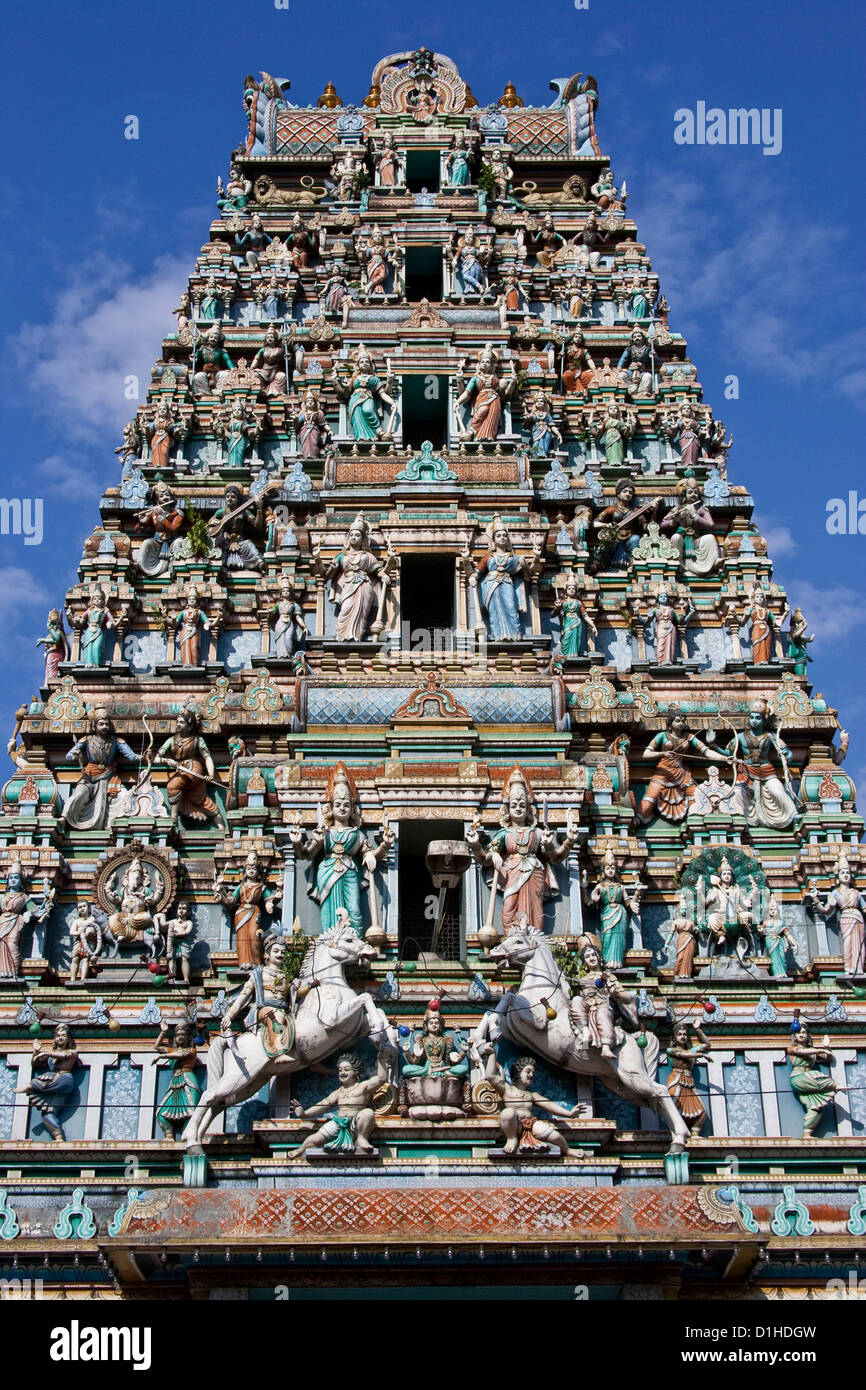 Sri Mahamariamman Hindu Temple, Kuala Lumpur, Malaysia Stock Photo - Alamy