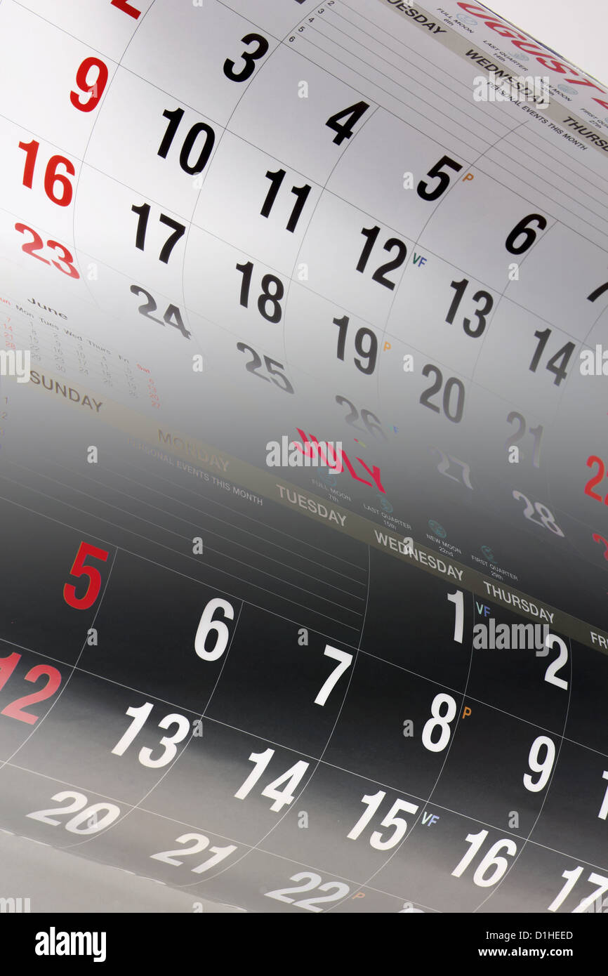 Months of year hi-res stock photography and images - Alamy