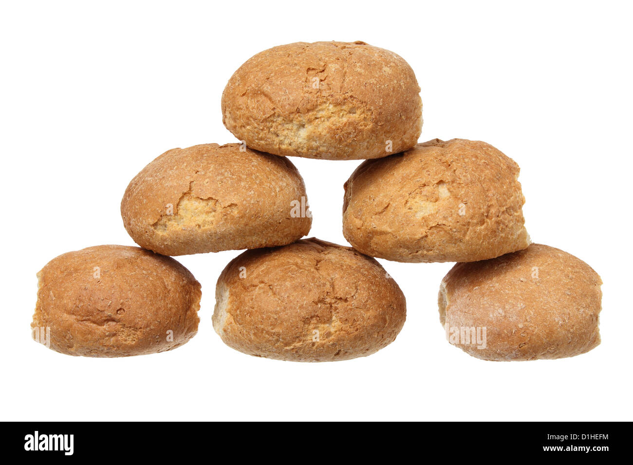 Stack of Bread Rolls Stock Photo - Alamy