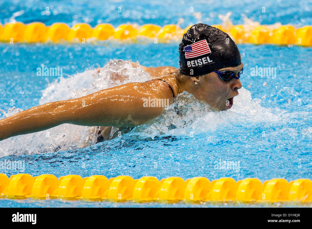 Elizabeth Beisel (USA) competing in the Women's 400 meter Individual ...
