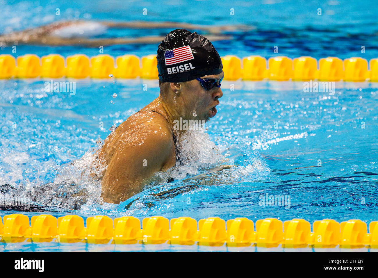Elizabeth Beisel (USA) competing in the Women's 400 meter Individual ...