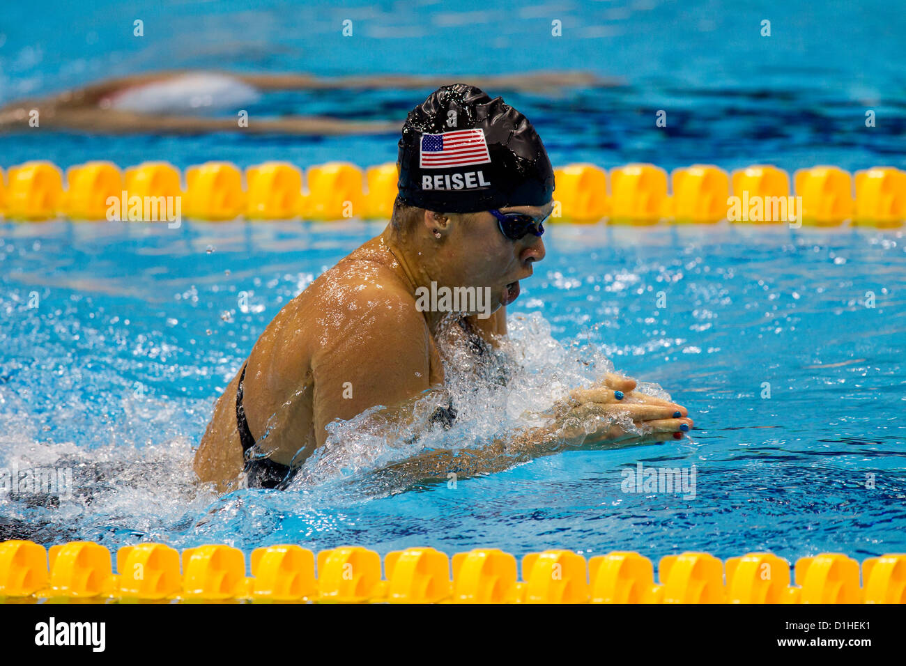 Elizabeth Beisel (USA) competing in the Women's 400 meter Individual ...