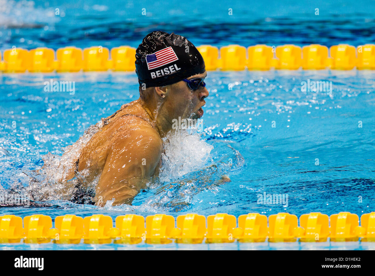 Elizabeth Beisel (USA) competing in the Women's 400 meter Individual ...