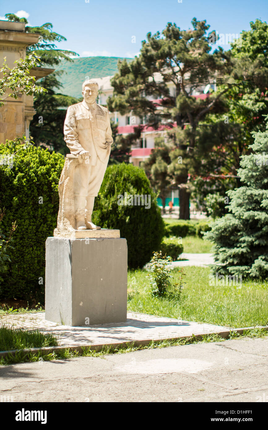 Monument to joseph stalin in park tbilisi hi-res stock photography and ...