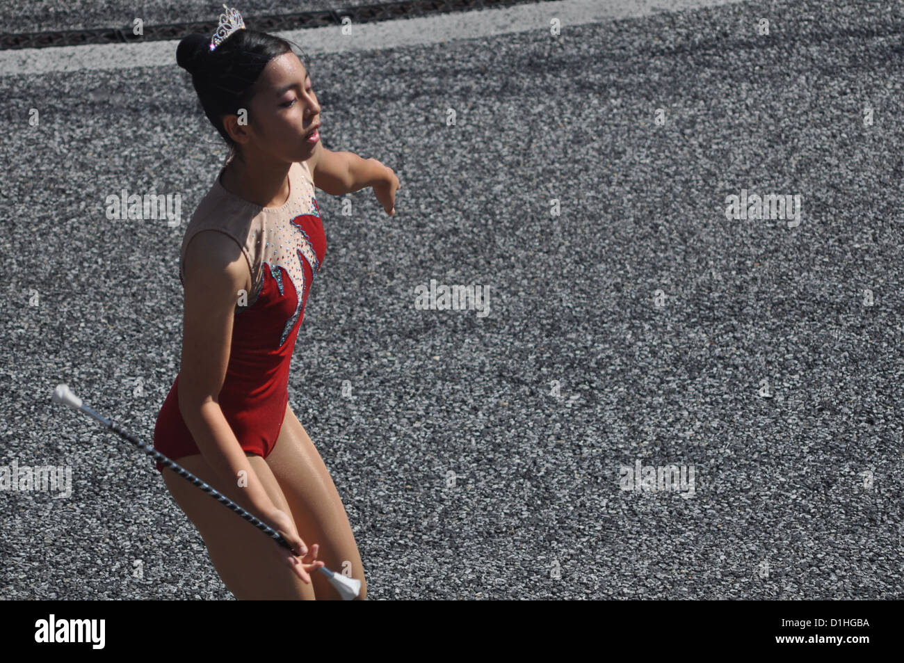 Majorettes parade hi-res stock photography and images - Alamy