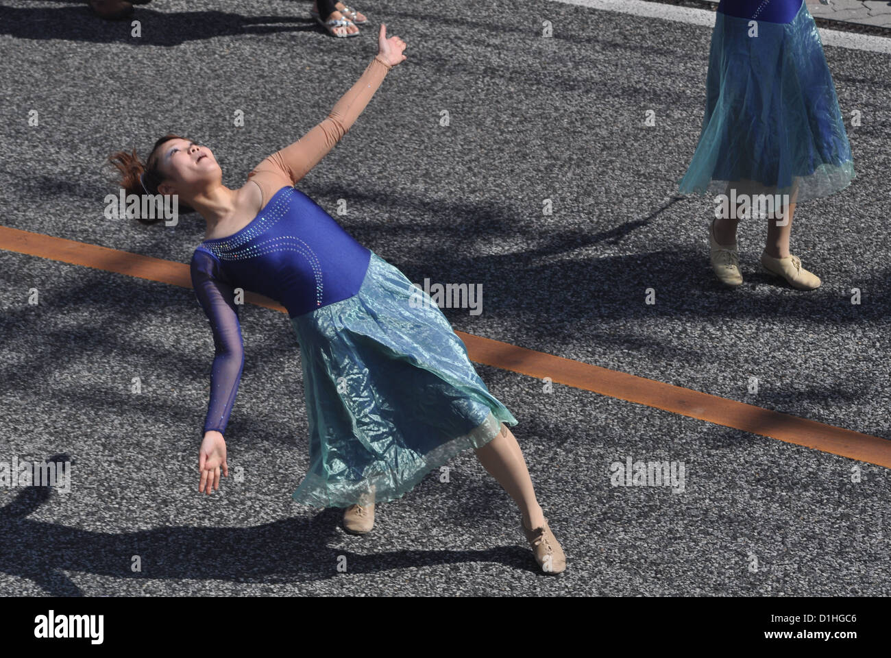 Naha okinawa japan majorette along hi-res stock photography and images ...