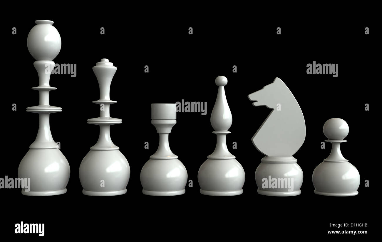 Chess pieces cutout hi-res stock photography and images - Alamy
