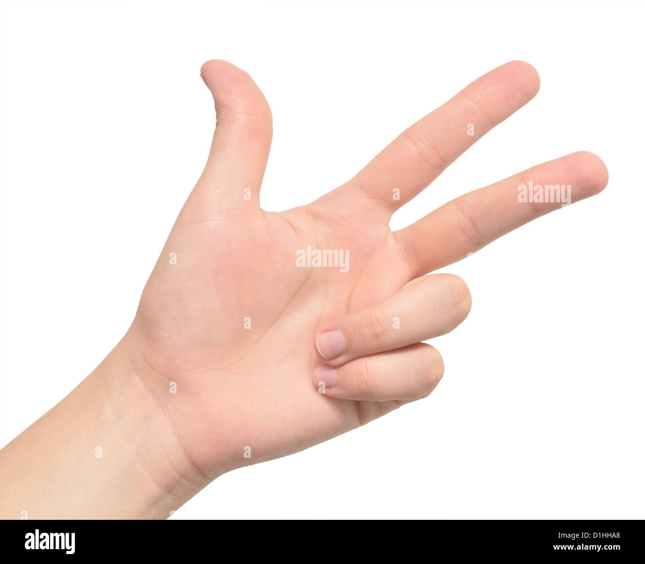 woman hand isolated on white Stock Photo - Alamy