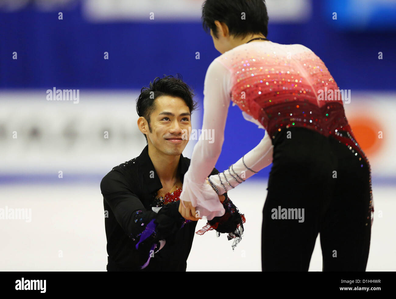 Daisuke takahashi jpn yuzuru hanyu hi-res stock photography and images ...