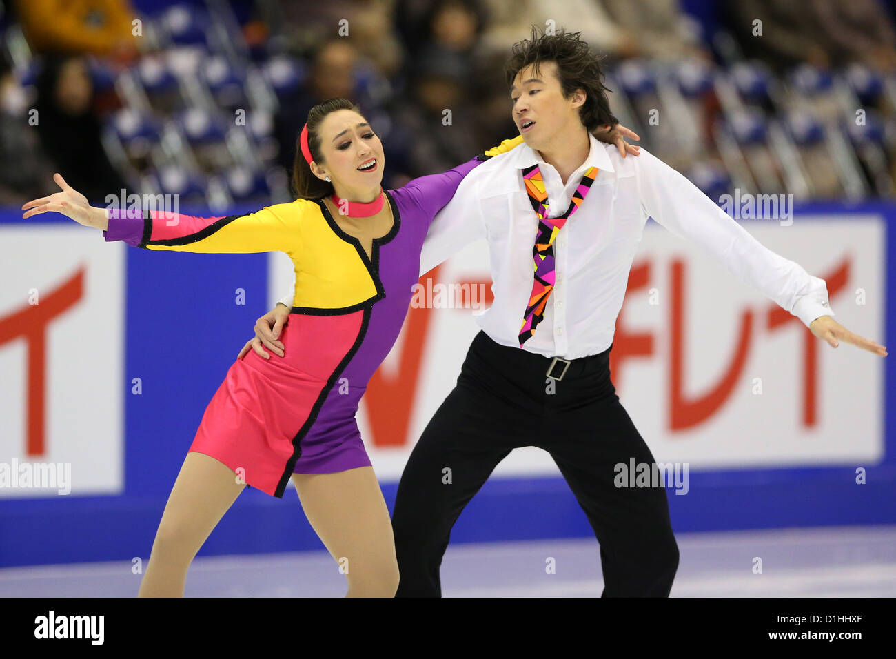 (L to R) Cathy Reed, Chris Reed (JPN), December 23, 2012 - Figure ...