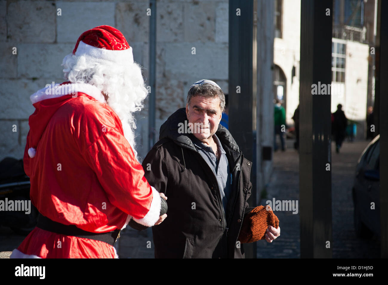 Jewish santa claus hi-res stock photography and images - Alamy