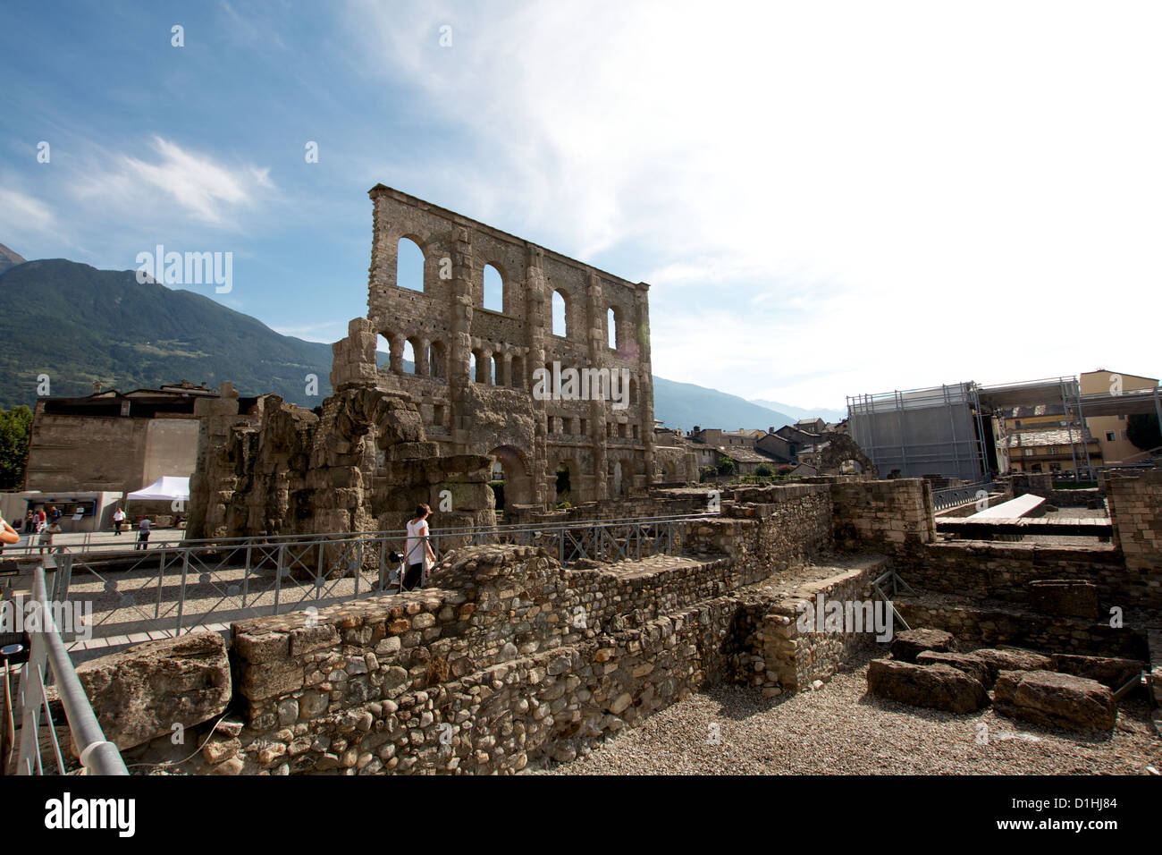 Aosta - Italy Stock Photo - Alamy