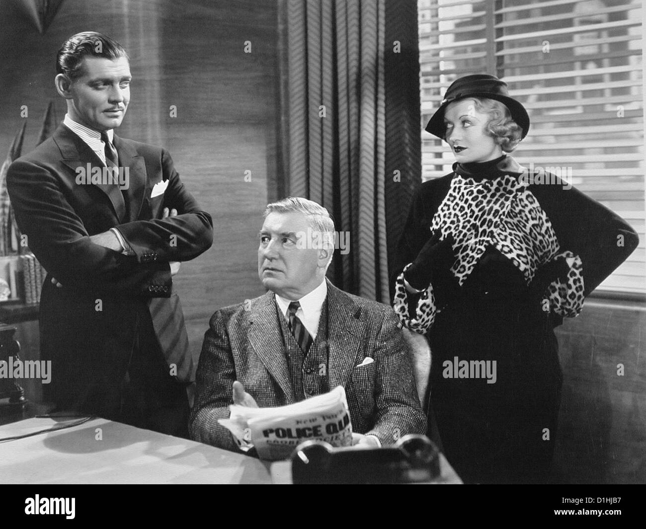 Ein Paar Wie Katz Und Hund After Office Hours Clark Gable, Charles ...