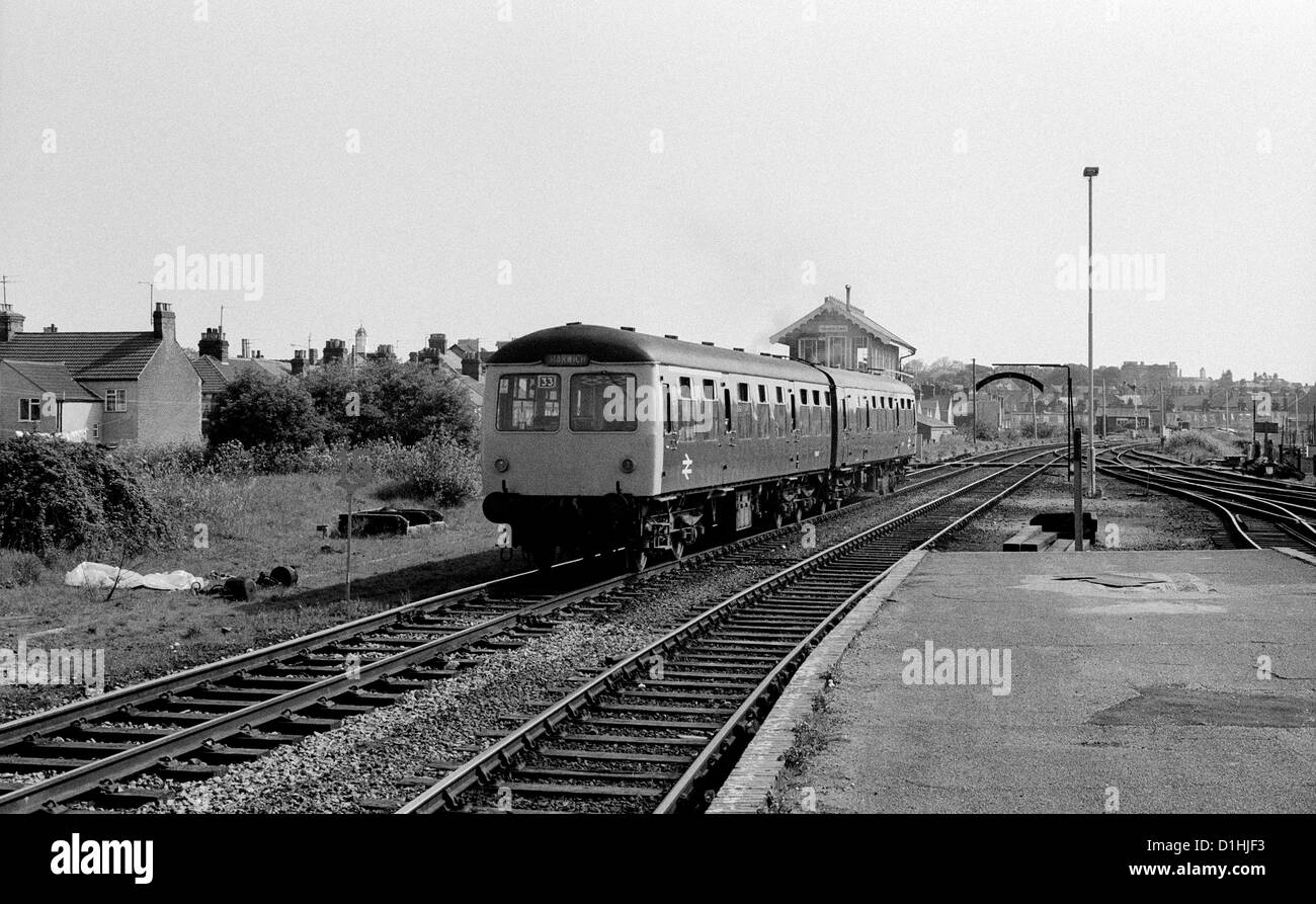 Harwich railway station Black and White Stock Photos & Images - Alamy