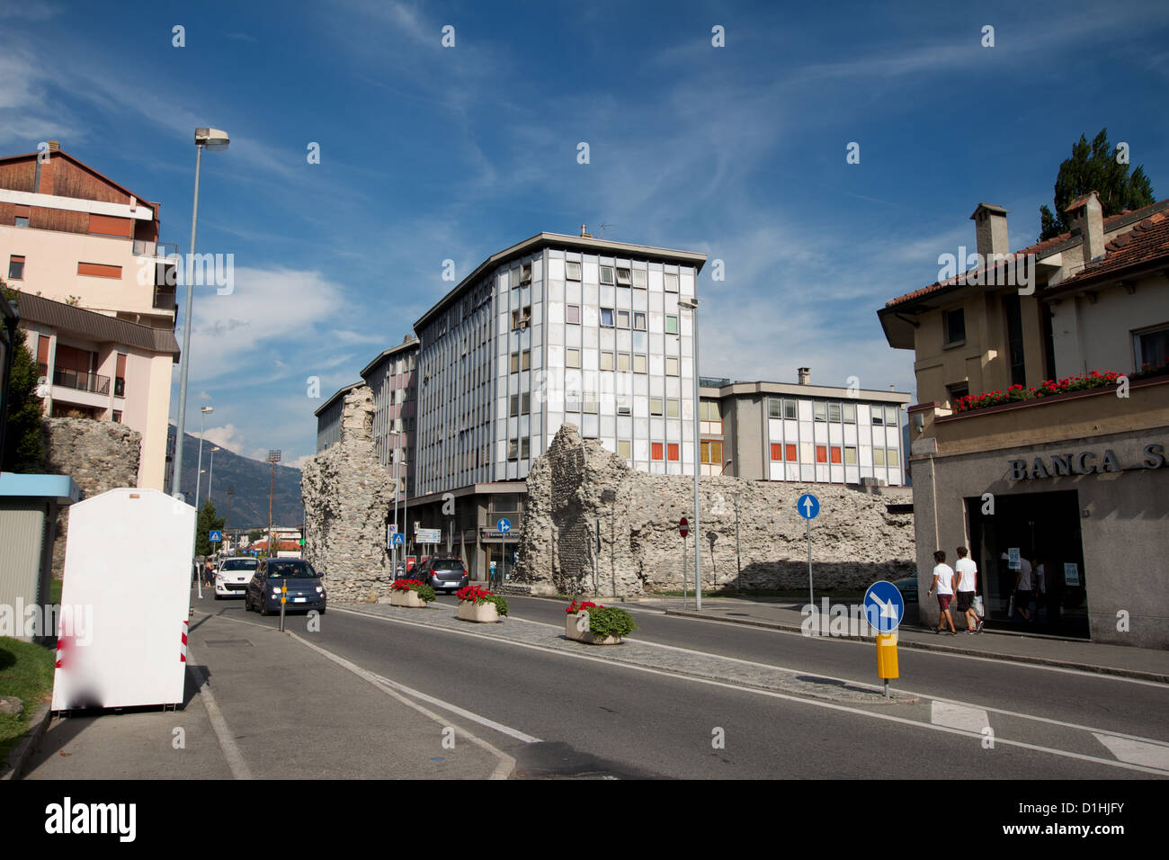 Aosta - Italy Stock Photo - Alamy