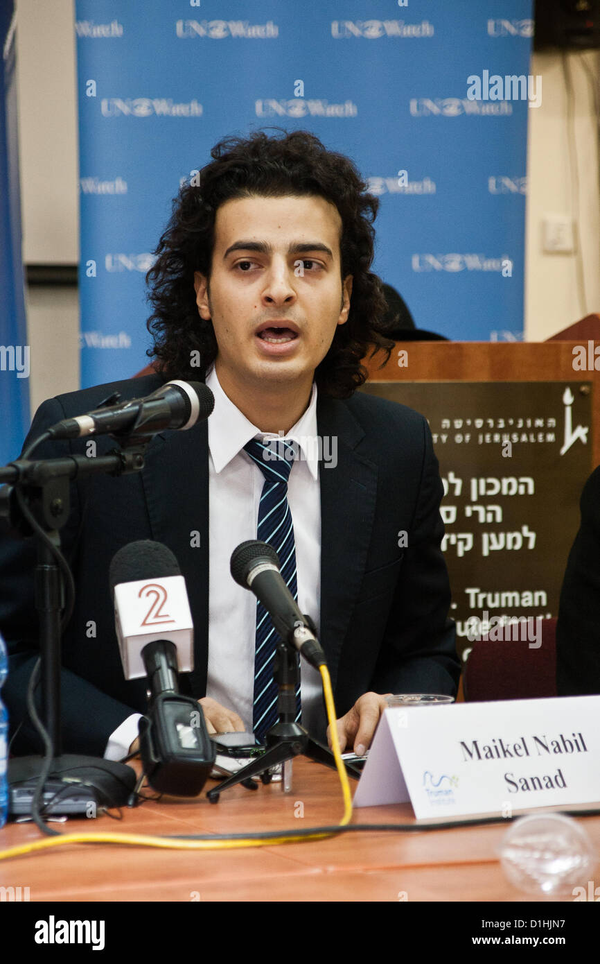 Maikel Nabil Sanad explains his motives for visiting Israel; making the ...