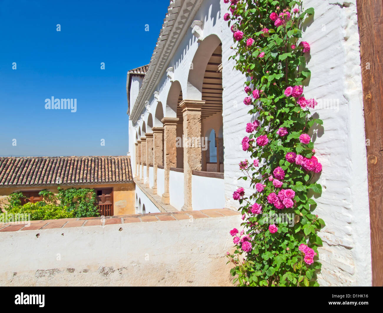 Moorish arched windows alhambra hi-res stock photography and images - Alamy