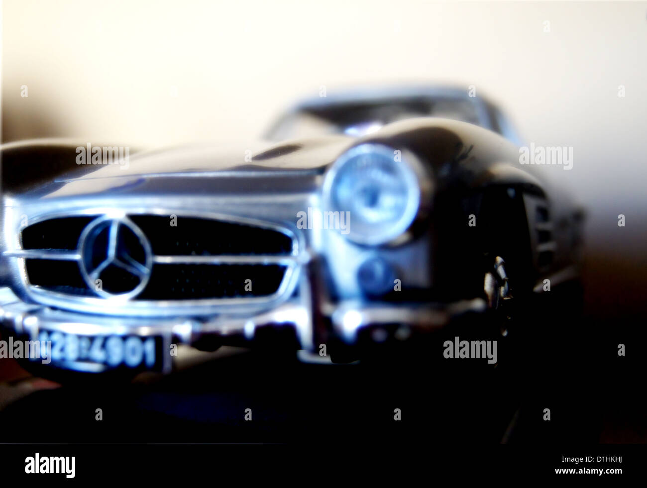 Mercedes SL model car Stock Photo - Alamy