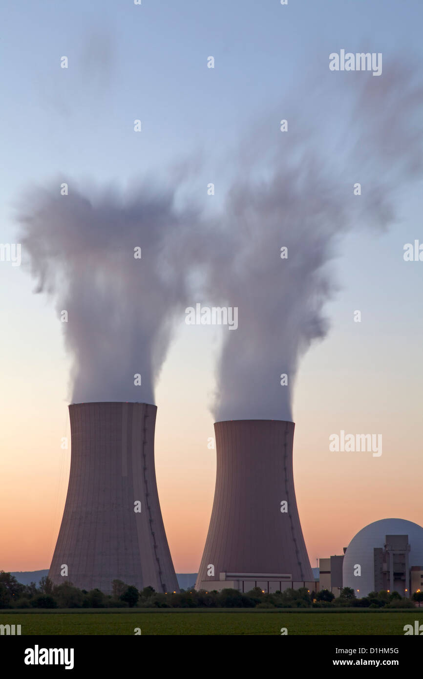 Nuclear power reactor, Germany Stock Photo - Alamy